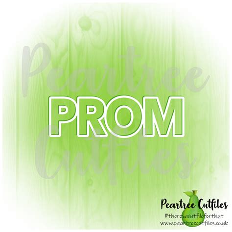 Prom Peartree Cutfiles
