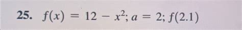 solved f x 12 x2 a 2 f 2 1 use linear approximation to