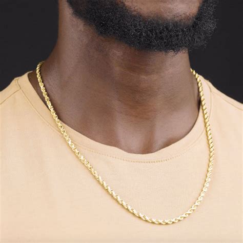 Solid Gold Chains For Men 10k And 14k Real Gold The Gold Gods