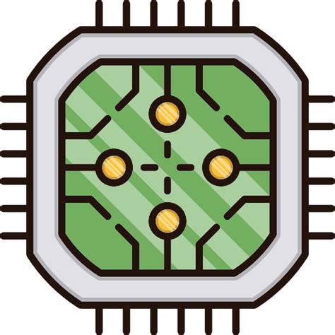 Cpu Cubydesign Lineal Color Icon
