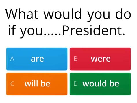Second Conditional Quiz