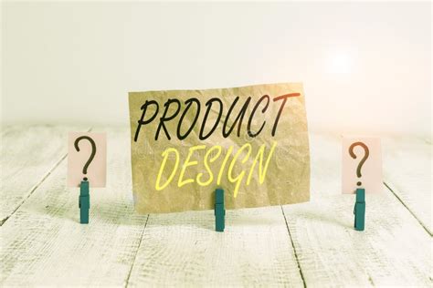 Word Writing Text Product Design Business Concept For Process Of Creating Or Improving A