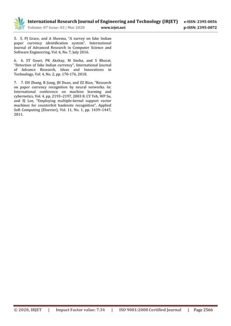 Irjet Fake Currency Detection Using Cnn Pdf