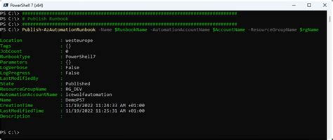 Deploy PowerShell 7 Script On Azure Automation Icewolf Blog