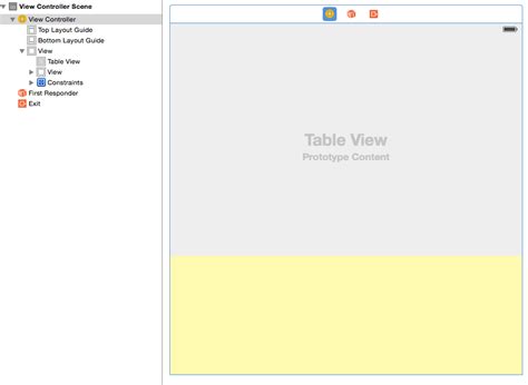 Ios Tableview Static Cell How To Add Constraint To Bottom To The
