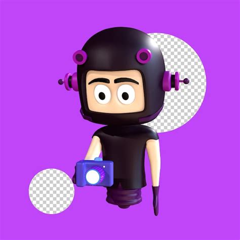 Premium Psd Ilustration Character Mascot Object