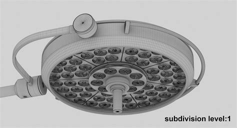 3d Scialytic Lamp Turbosquid 1720738