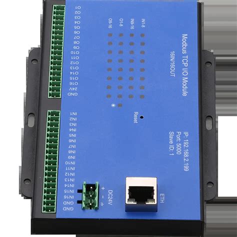 Modbus TCP IO Module Controller Channels Mbps