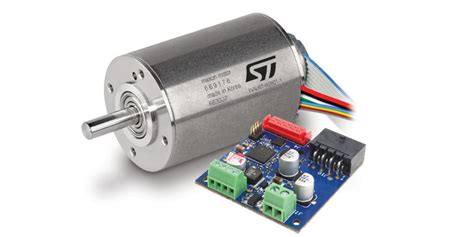 Maxon Stmicroelectronics Co Develop Plug And Play Servo Control Dev Kit