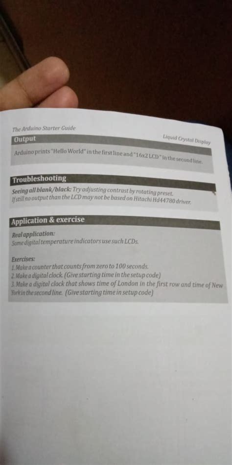 Solved Hitachi Hd44780 Lcd Display Not Working Displays Arduino