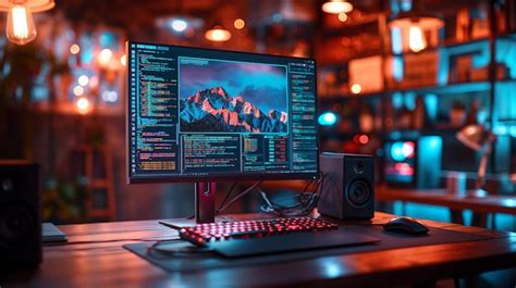 Computer Screen Displaying Complex Machine Learning Algorithms And Code