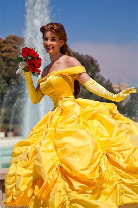 Belle Yellow Dress Costume Dreama Doan