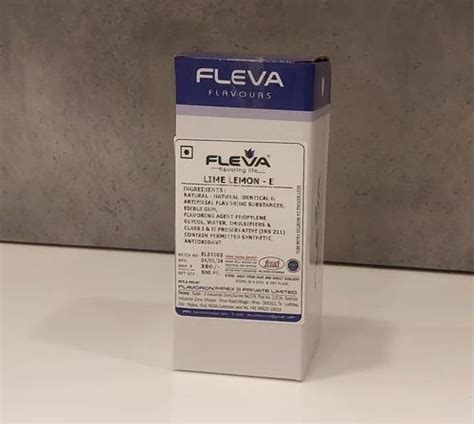 Lime Lemon Emulsion Flavour Fleva For Beverages Liquid At ₹ 380litre