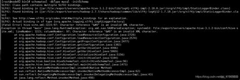 Hive 初始化数据库报错 Hive初始化mysql失败mob64ca14157da7的技术博客51cto博客