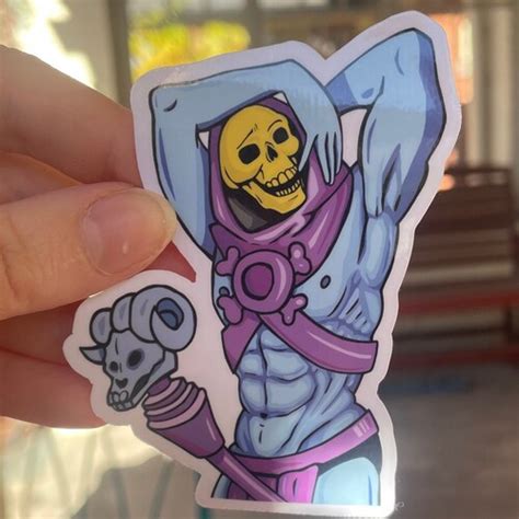 Skeletor Facts Skeletor Lying Sexy Skeletor Meme Decal Etsy