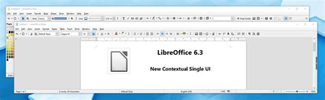 Релиз офисного пакета Libreoffice 6 3 Linux новости