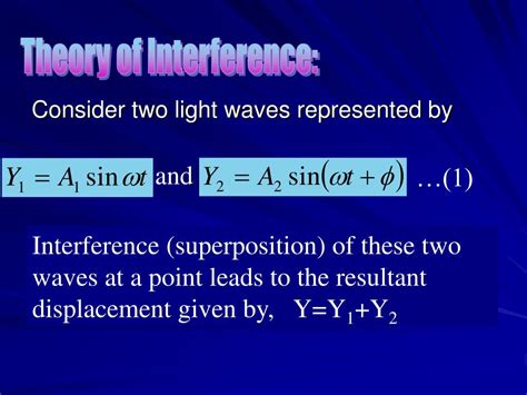 Ppt Interference Of Light Powerpoint Presentation Free Download Id5916990