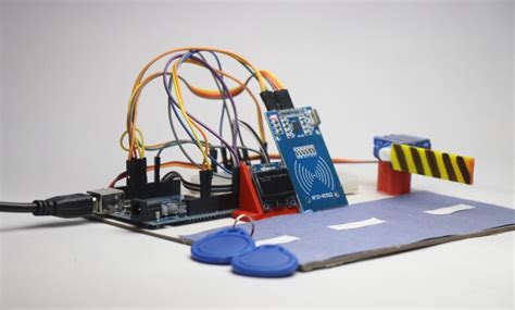 Arduino RFID Toll System With OLED Display Letsmakeprojects