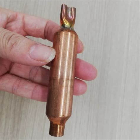 R134a Molecular Sieve Refrigerator Copper Tube Filter Drier Copper Filter Drier And Ac Filter
