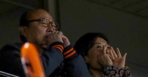 대전서 한화 응원하는 김승연 회장 [경향포토]