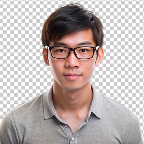 A Man Wearing Glasses Premium Ai Generated Psd