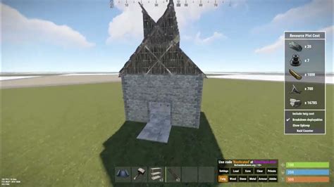 Rust 3x3 Storage Shed Youtube Rust 3x3 Storage Shed Youtube