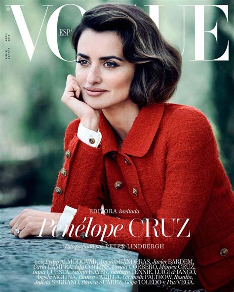 Penelope Cruz Vogue Magazine Espana April 2019 • Celebmafia