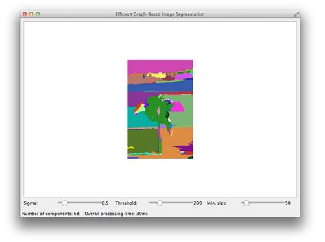Github Sdrdis Qt Segment Added An Interface On Efficient Graph Based Image Segmentation In