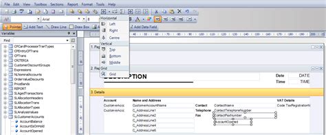 sage report designer tips getting started