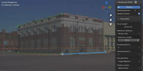 Perspective Plotter Blender Add FlippedNormals