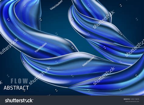 Trendy Abctract Colorful Flow Poster Baner Stock Vector Royalty Free 1436119670 Shutterstock