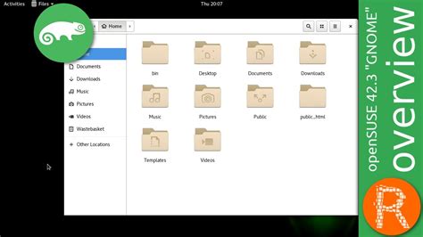 OpenSUSE GNOME Overview The Choice For Sysadmins Developers And Desktop Users YouTube