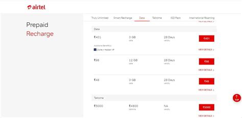 Airtel Upgrades Rs Data Pack And Rs Rs Rs Talktime Vouchers