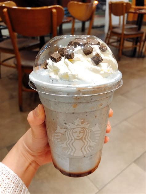 칼로리 보지 말자 스타벅스 민트초코칩 블렌디드 민초단 음료 네이버 블로그