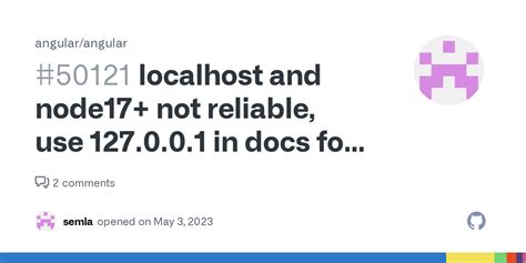 Localhost And Node17 Not Reliable Use 127 0 0 1 In Docs For Proxy
