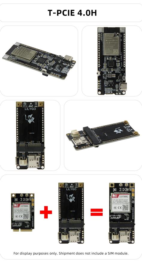 LILYGO TTGO T PCIE A7670 ESP32 WROVER B 4G Development Board