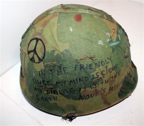 Photos Of Helmet Graffiti In The Vietnam War