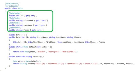 The Aspnet Mvc Club Make A Wcf Restful Web Service With Crud Operations In 5 Minutes