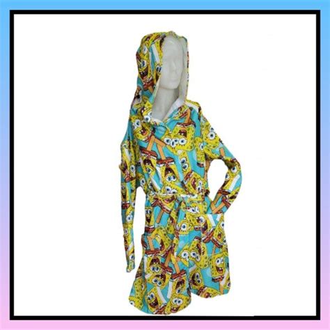 Bata De Baño Bob Esponja T2 Mundo Licencias Rg