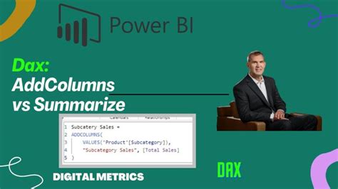 michael scholz on linkedin dax table functions summarize