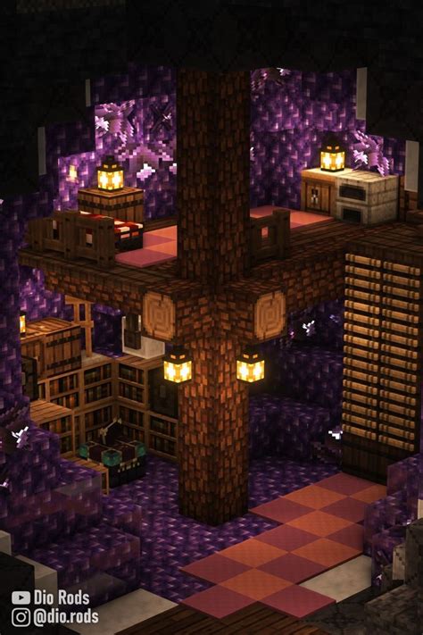 Geode Underground Base Tutorial On Youtube Search Dio Rods😄 Minecraft Minecraft Cottage