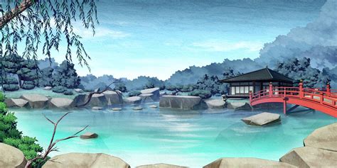 Peaceful Anime Wallpapers Wallpaper Cave