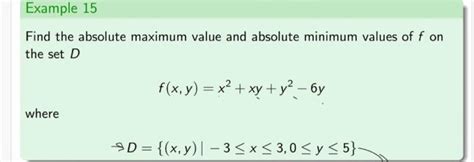 Solved Find The Absolute Maximum Value And Absolute Minimum Chegg