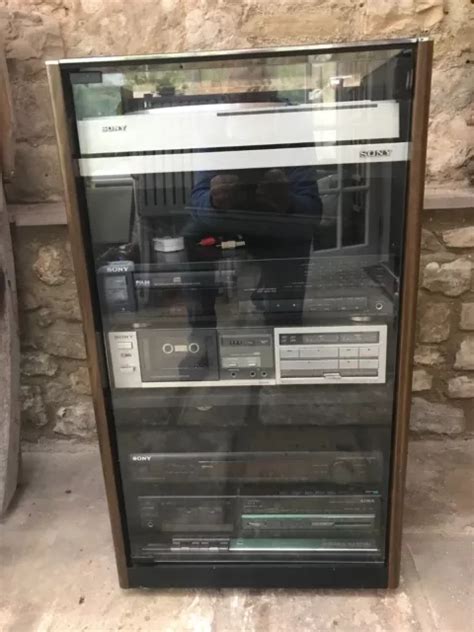 Sony Hi Fi Stack System In Original Sony Cabinet £100 00 Picclick Uk