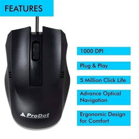 Prodot Mu 253s Usb Optical Mouse At ₹ 300 Piece Usb Mouse In Pune Id 2849783772012