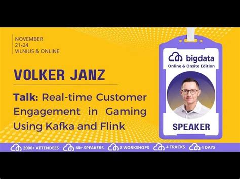 wu jing long on linkedin volker janz real time customer engagement in gaming using kafka and flink