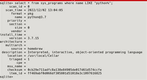 Spike Vulnerability Detection Doesnt Analyze Brew Packages From Macos Agents · Issue 15199