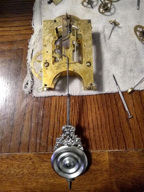 Ansonia Clock Pendulum And Anchor Parts Album On Imgur