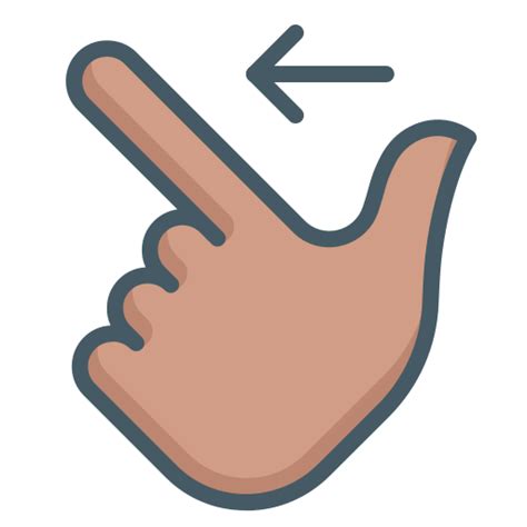 Swipe Left Free Icon