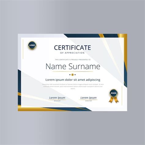 Premium Vector Certification